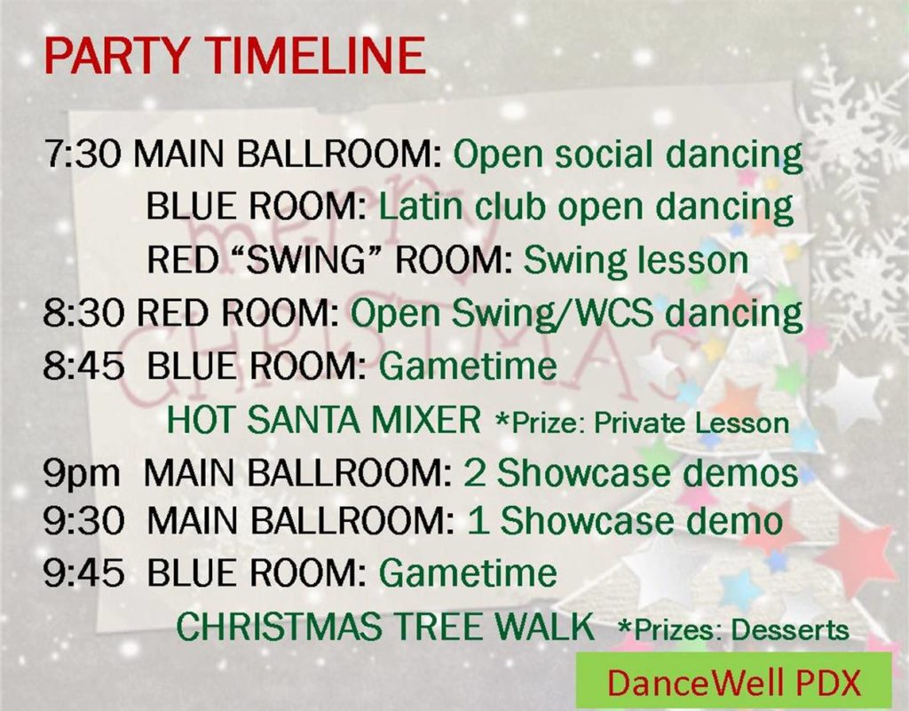 [2018 December: Christmas Party] - DanceWell PDX Schools